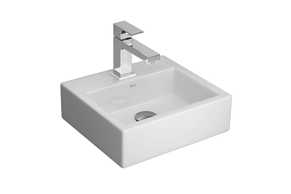 Chatuba | Cuba de Apoio Retangular Branca Deca